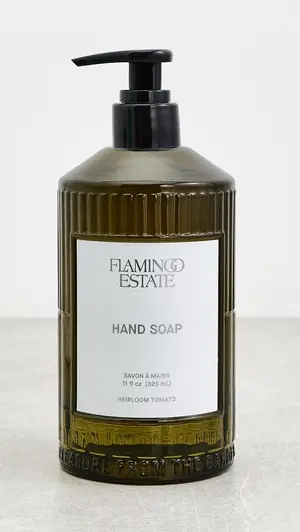 FLAMINGO ESTATE Heirloom Tomato Glass Hand Soap - Green