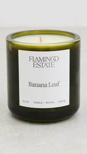 FLAMINGO ESTATE Banana Leaf Candle