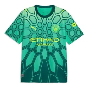 PUMA X Manchester City Goalkeeper Jersey - Vibrant Green/varsity Green