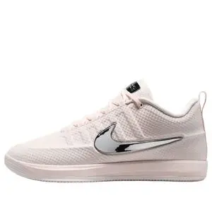Nike Book 2 "white Label" Sneakers - Sail/black/metallic Silver