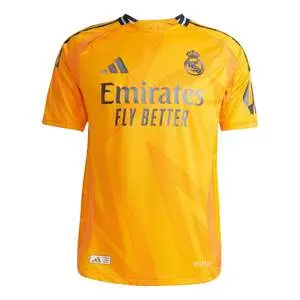 Adidas Real Madrid 24/25 Authentic Jersey - Crew Orange