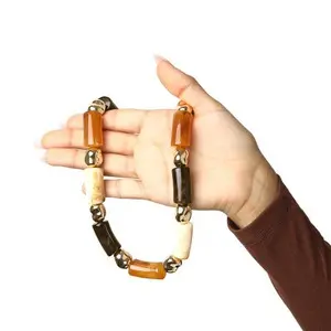 Jessica Simpson Statement Beaded Necklace With Extender