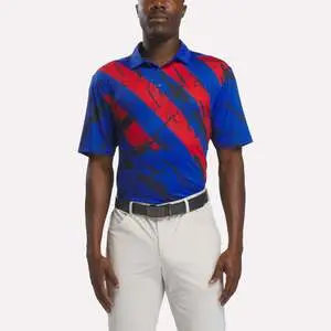 REEBOK Tournament Polo Shirt - Vector Blue/navy/red