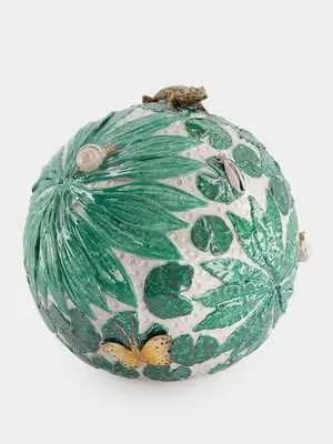 CERAMICA ND DOLFI Prato Ceramic Decorative Sphere - Multicolour