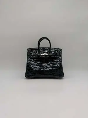 Hermès Birkin Vert Cypress Shiny Nilo Palladium Hardware