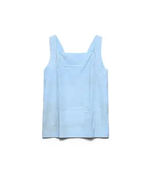 Prada Cotton Top With Artisan Treatment