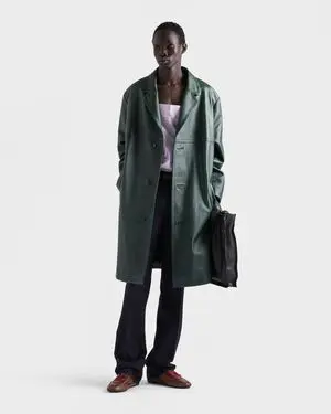 Prada Leather Coat