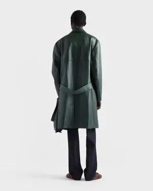 Prada Leather Coat