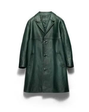 Prada Leather Coat