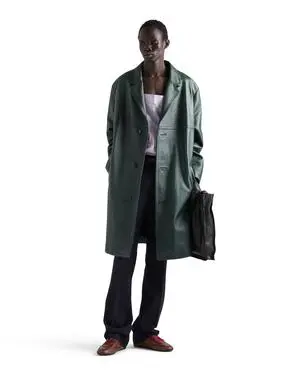 Prada Leather Coat