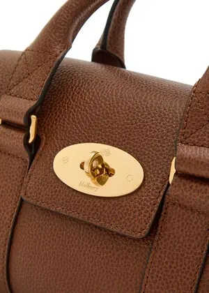 Mulberry Bayswater Heritage Mini Grained Leather Cross-body Bag