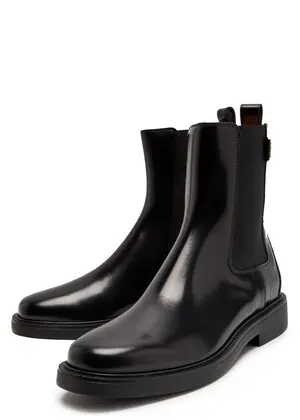 TOD'S Gomma 20l Patent Leather Chelsea Boots