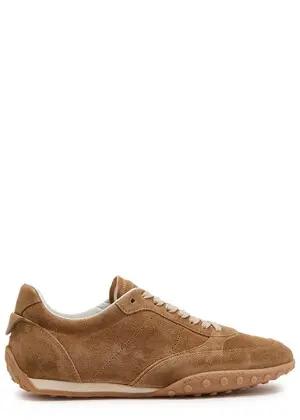 TOD'S Sportiva 13m Panelled Leather Sneakers - Brown