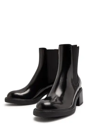 TOD'S Gomma 60 Patent Leather Ankle Boots