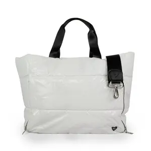 PRENELOVE Panorama Puffer Large Totes - White