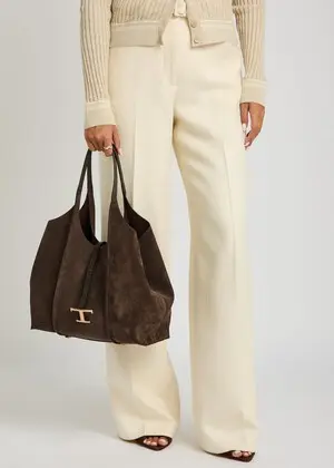 TOD'S Suede Tote