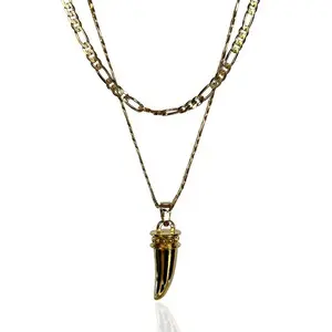 INDIGOLUSH Panthera Layered Necklace