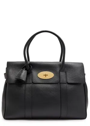 Mulberry Bayswater Classic Small Grained Leather Tote - Black