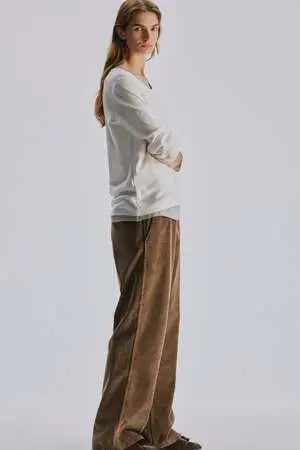 THE ROW Kalto Long Sleeve T-shirt - Off White