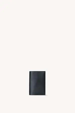 THE ROW Passport Holder - Black