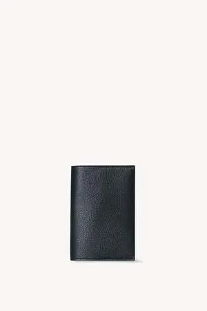 THE ROW Passport Holder - Black