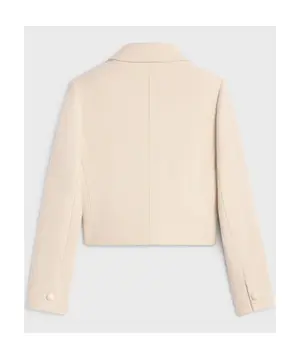 Celine Verneuil Jacket In Cashmere Tweed