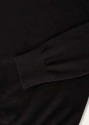 Loro Piana Ribbed Turtleneck Knit Top