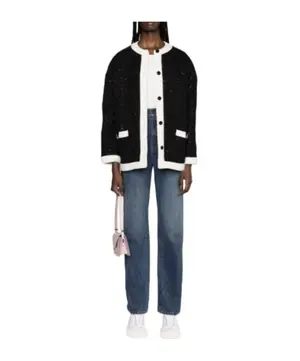Valentino Garavani Long-sleeved Knitted Cardigan
