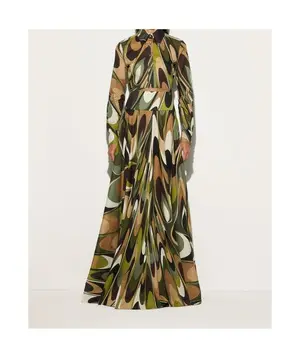 Emilio Pucci Onde Printed Button-up Shirt