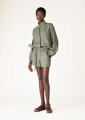Loro Piana Rose Long-sleeved Jumpsuit