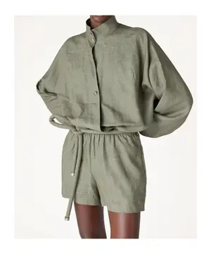 Loro Piana Long-sleeved Jumpsuit