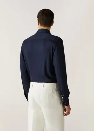 Loro Piana Logo Long-sleeved Shirt
