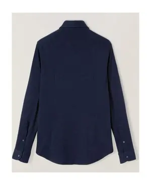 Loro Piana Logo Long-sleeved Shirt - Gradient Blue