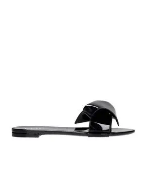 Red Valentino Bow Sandals - Black