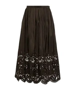 Valentino Garavani Pleated Skirts - Black