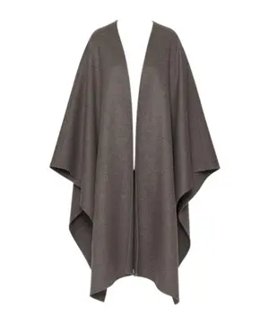 Valentino Garavani Draped Cloak - Black
