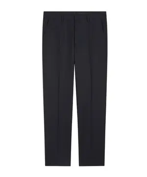 Dries Van Noten Belt Loop Casual Pants - Black