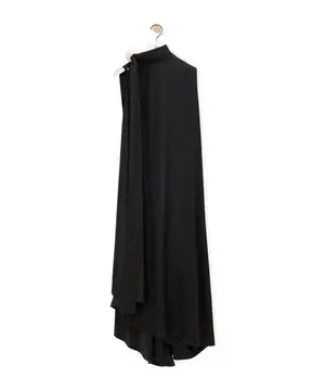 Loewe Ruffle Dress In Silk