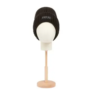 PATOU Wool And Cashmere Blend Knitted Hat