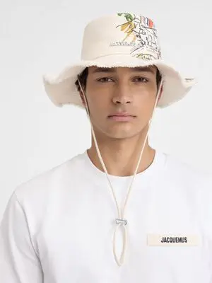 Jacquemus Logo Lettering Bucket Hat