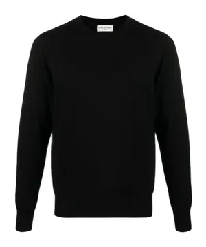 Dries Van Noten Round Neck Sweater - Black