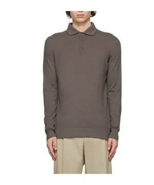 Loro Piana Long-sleeved Polo Shirt