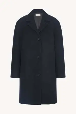 THE ROW Keiran Coat - Black