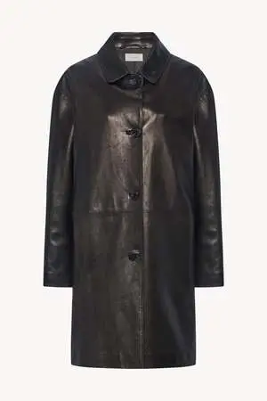 THE ROW Donata Coat - Black