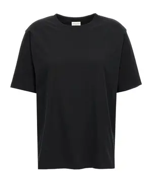 Dries Van Noten Crewneck Short-sleeved T-shirt - Black