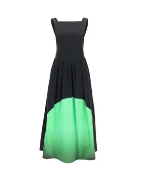 Dries Van Noten Color Matching Dress