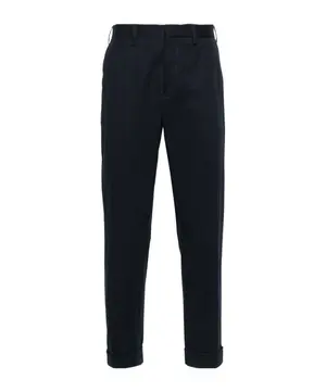 Dries Van Noten Belt-loop Casual Pants - Navy