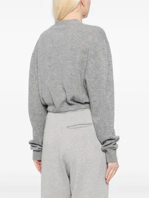 Dries Van Noten Cropped Knit Cardigan