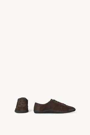 THE ROW Clement Sneakers - Medium Brown