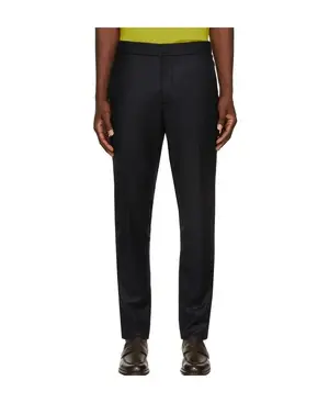 Loro Piana Logo Slim Casual Pants